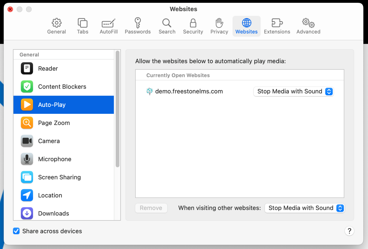 Adjusting Sound Setting in Browser – Freestone Learner Support